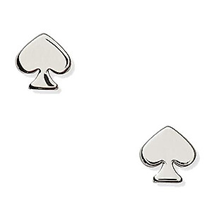 Kate Spade New York Signature Spade Mini Studs (Silver)