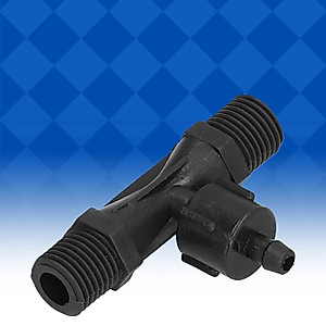 Venturi Tube,Venturi Tube PVDF Gas Liquid Mixing Injector for Ozone Generator Agriculture Irrigation 1/4in