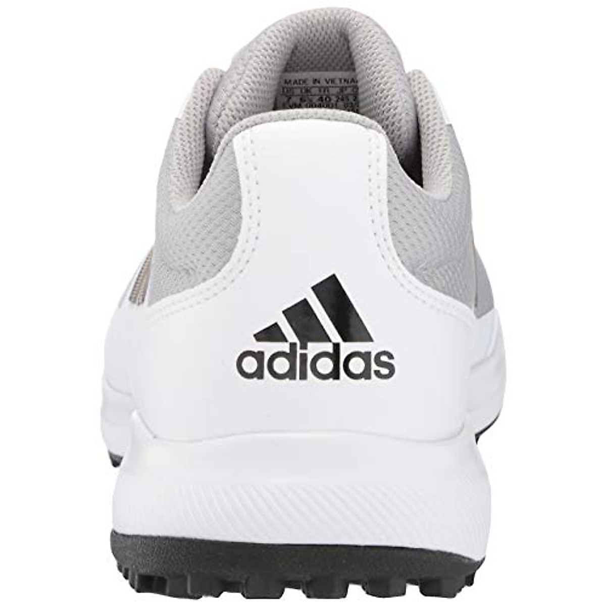 adidas Men's Tech Response Spikeless Golf Shoe, Ftwr White/Core Black/Grey Two, 10