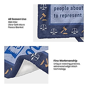 Lawyer Gifts for Women Lawyer Gifts for Men Mothers Day Blanket Law School Graduation Gifts Law School Essentials Law School Gifts Lawyer Gift Ideas Best Lawyer Ever Throw Blanket 60 x 50 Inch
