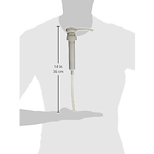 Bar5F 1 Gallon (128 oz) Pump Dispensers Pumping Caps fot Dispensing Shampoo Hair Conditioner Lotion Mouthwash 2-Pack