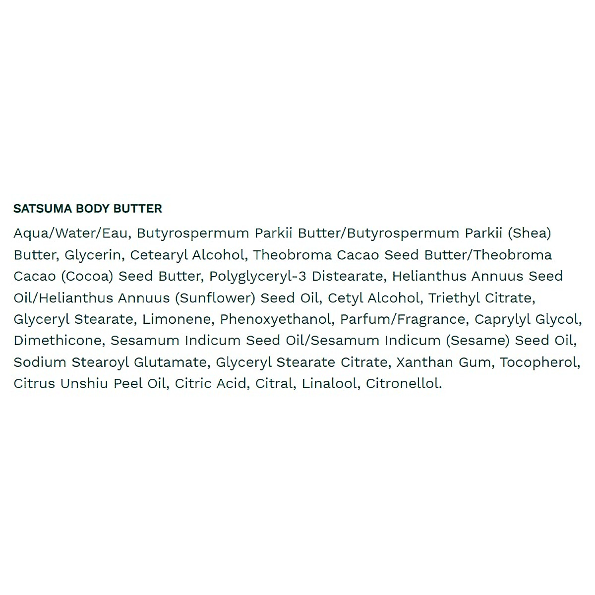 The Body Shop Satsuma Body Butter – Nourishing & Moisturizing Skincare for Normal Skin – Vegan – 1.69 oz