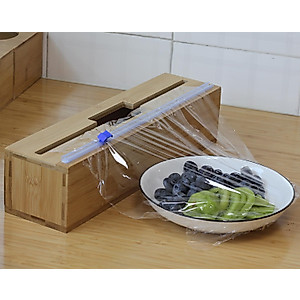 Gold Armour Bamboo Ziplock Bag Storage Organizer for Drawer, Openable Top Lids Food Storage Bag Holders Compatible with Ziploc, Solimo,Hefty,Glad for Gallon,Quart,Sandwich & Snack Variety Size Bags