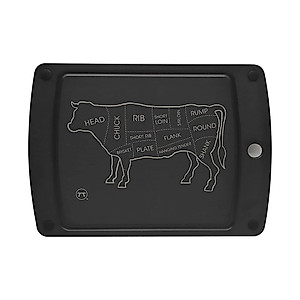 Outset Cow Grill Cutting Board, 10.8” x 14.5” x 0.2”