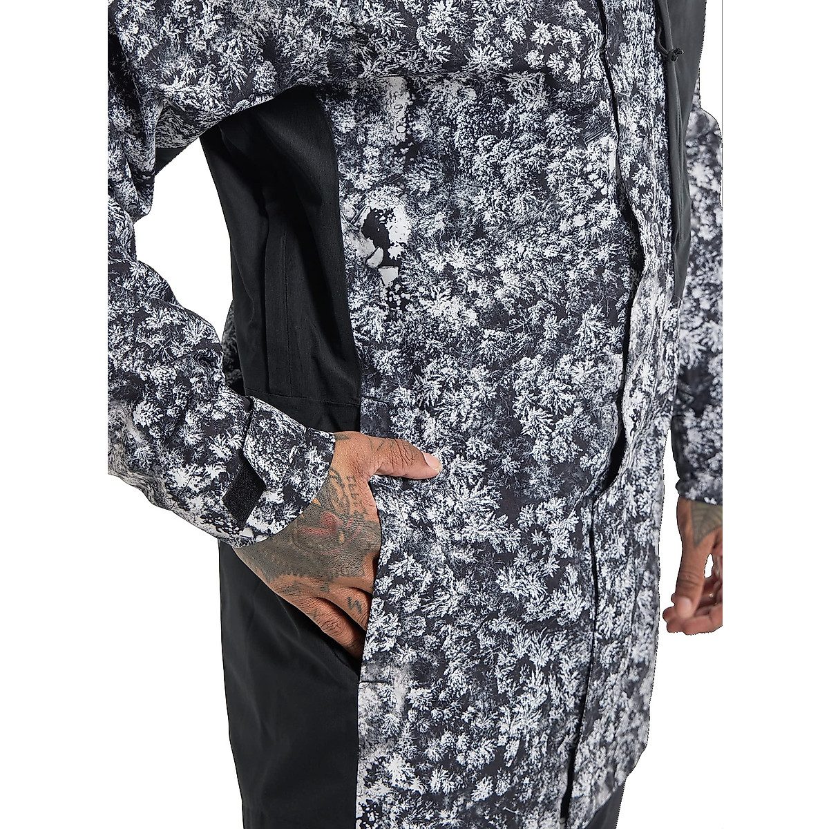 Burton Men's Standard Veridry 2L Rain Jacket, Aerial Pines/True Black, Large