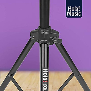 Hola! Music HPS-290B Professional Tripod Projector Mixer Stand, Black
