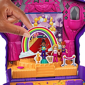 Polly Pocket - Star Concert, Playset Box with Accessories, Toy for Children 4+ Years, HGT17