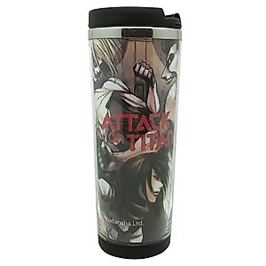 Great Eastern Entertainment Attack On Titan (Manga) - Attack And Female Titan Tumbler