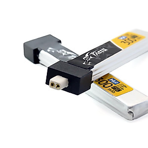 SoloGood TATTU 6pcs BT2.0 300mAh 1S Battery 3.8V 75C FPV Lipo Battery for FPV Tiny Whoop 1S Brushless Whoop Drone