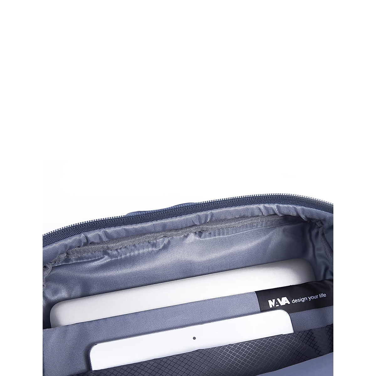 NAVA Design - Organized Backpack with PC Holder and Top Opening, Blue - Size 43 x 31 x 16 cm