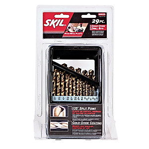 Skil 98029 Gold Oxide Drill Bit Set, 29 Piece