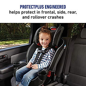 Graco Slimfit 3 in 1 Car Seat | Slim & Comfy Design Saves Space in Your Back Seat, Darcie
