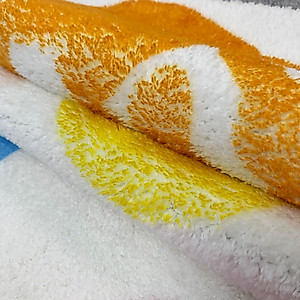 USTIDE Kids Rug ABC Kids Carpet 5x7 Ft Washable Non-Slip Play Mat Indoor Area Rug Carpet for Living Room Bedroom Nursery Room Classroom Colorful Handprint Area Rug for Playroom