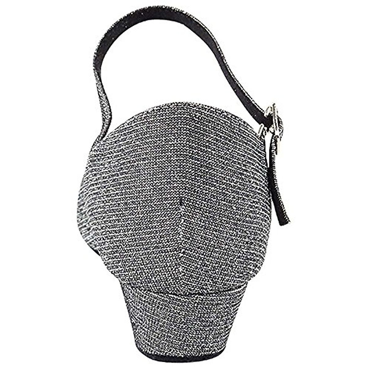 Women's Ballroom Dance Shoes Salsa Latin Practice Dance Shoes Black Glitter Satin 6030FTEB Comfortable - Very Fine 1" Heel 8.5 M US [Bundle of 5]