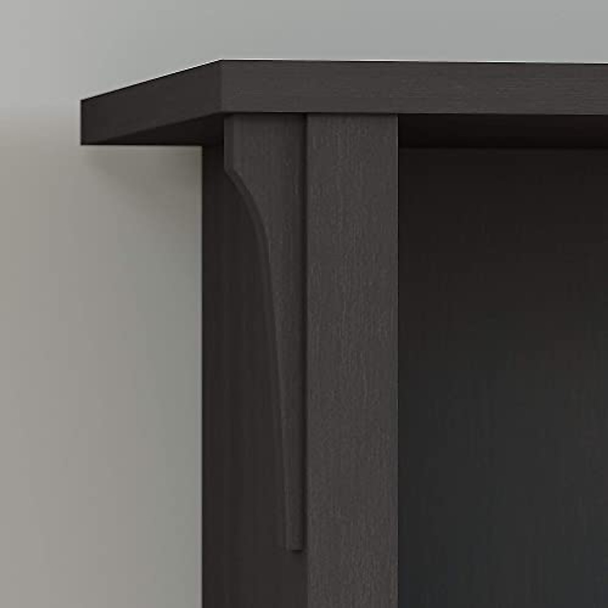 Bush Furniture Salinas 5 Shelf Bookcase, Tall Bookshelf for Living Room and Home Office