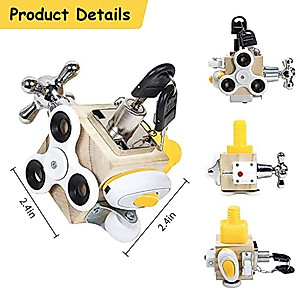 Celarlo Fidget Busy Cube for Kids, Sensory Busy Board Travel Toy for Toddlers, Wooden Montessori Educational Learning Toys Gift for Children Kids