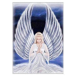 VKTECH Full Drill Angel 5D DIY Diamond Embroidery Painting Mosaic Cross Stitch Round Rhinestones Beads Kits Home Wall Decor