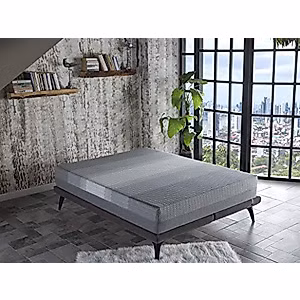 Istikbal SLEEPist Collection X Silence 11" Gel Memory Foam Mattress Medium Feel (Mattress Only) Bed Mattress in A Box (Queen)