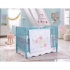 Koala Baby Springtime Slumber 4 Piece Crib Bedding Set, White&Pink