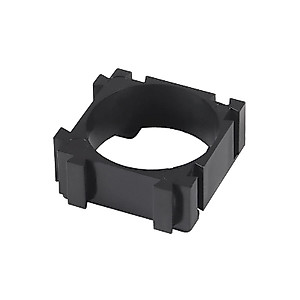 ACEIRMC 100Pcs 18650 Lithium Battery Holder, Plastic Battery Pack Bracket Cylindrical Cell Battery Stand Cell Spacer for DIY Fixed Battery