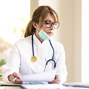 Stethoscope Covers, Silicone Stethoscope Cover 16pcs for Hospital Doctor Diaphragm Stethoscope Accessory