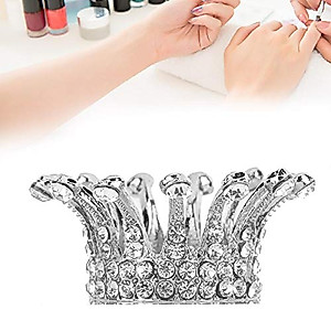 Nail Art Brush Holder, 3 Types Crown Design Nail Art Brush Holder Set Pen Displayer Stand Tools Brush Holders(2)