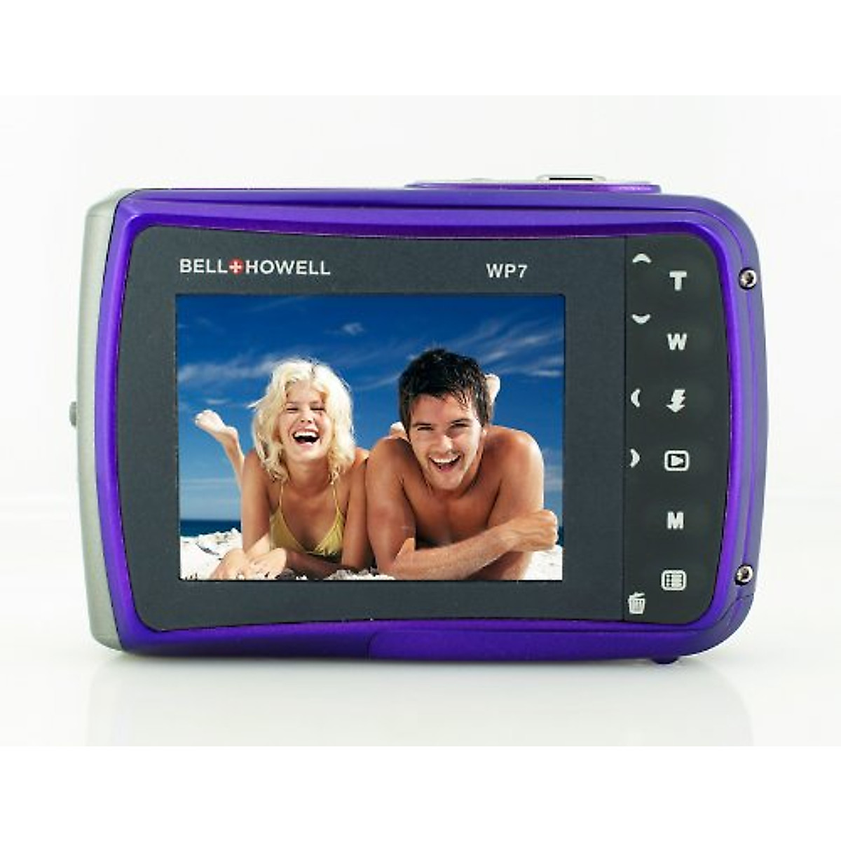 Bell + Howell WP7 16 MP Waterproof Digital Camera with HD Video, Purple