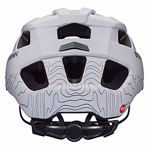Schwinn Bunker ERT Bike Helmet for Youth Boys Girls, Can Fit Head Circumference 53-59cm, with 17 Air Vents, Pivoting Visor, & Adjustable Locking Strap, Medium, Grey