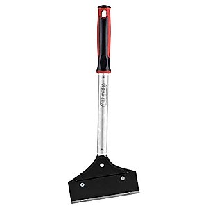 FryOilSaver Co 90018 - Extra Length Griddle Scraper - Heavy Duty Griddle Cleaning Scraper - Sharpened Scraping Blade for Better Cleaning