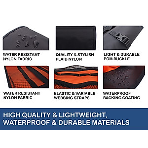 Compact Travel Toiletry Bag, Hanging Toiletry Bag for Men, Roll Up Dopp Kit Bathroom Shaving Shower Medicine Hygiene Bag for Traveling, Waterproof Lightweight Organizer for Gym Camping Grooming, Black