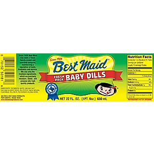 Best Maid Baby Dills 22 oz