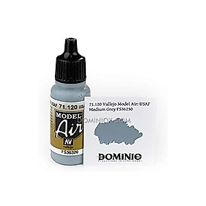 Vallejo USAF Dark Ghost Grey Paint, 17ml