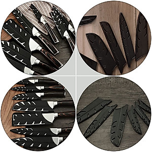 Plastic Cutlery Plastic Knife Universal Paring Knife Blade Guards Protectors Chef Vegetable Knife Cover for Home Kitchen Shop Suitcase Suitcase Pocket Protector