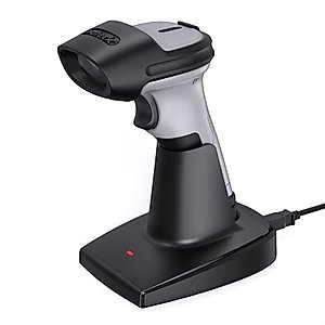 InateckBarcode Scanner with Charging Base, Bundle Product, BCST-70 and BS04001