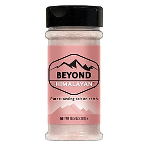 BEYOND HIMALAYAN Pink Himalayan Sea Salt Substitute - 10.5 oz. - Tasty Low Sodium Salt & Potassium Salt Substitute for High Blood Pressure - Himalayan Pink Salt Substitute With Real Salt-Taste