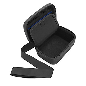 CASEMATIX Retro Handheld Game Console Case Compatible with HigoKids QS4 Portable Retro Video Game Player, Mademax RS-1 Gaming Console, E-MODS Arcade Pocket Player and More Up to 4.75", Black Case Only