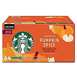 Starbucks Limited Edition Coffee K-Cups, Pumpkin Spice (64 ct.)