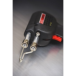 Weller 260-Watt/200W Professional Soldering Gun Kit with Three Tips and Solder in Carrying Case - D550PK, Corded Electric