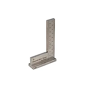 FastCap Steel Magnetic Micro Square for Hands-Free Adjustment - Perfect for Professional Contractors, Carpenters and Technicians - 80569