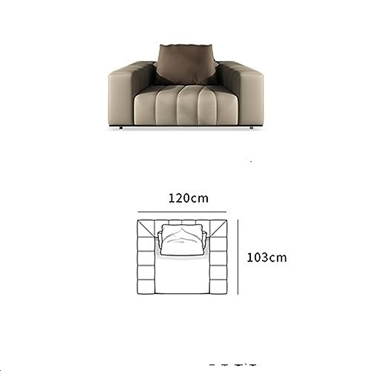 MAVOLI Single Sofa Chair Computer Individual Couch Sofa Bed Shipping Single Sofa Inflatable Living Room Armchairs Sofa Set Furniture