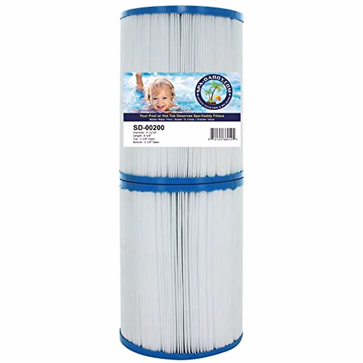 Spa-Daddy SD-00200 Filter - Dynamic Series IV | Model DSF | DFML-25C | Waterway | Sold AS A Pair Replaces PRB25SF-PAIR