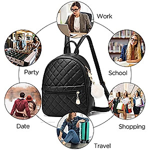 Mini Backpack for Women Small Size Teen Girls Backpacks Purses Leather Shoulder Bag Schoolbag