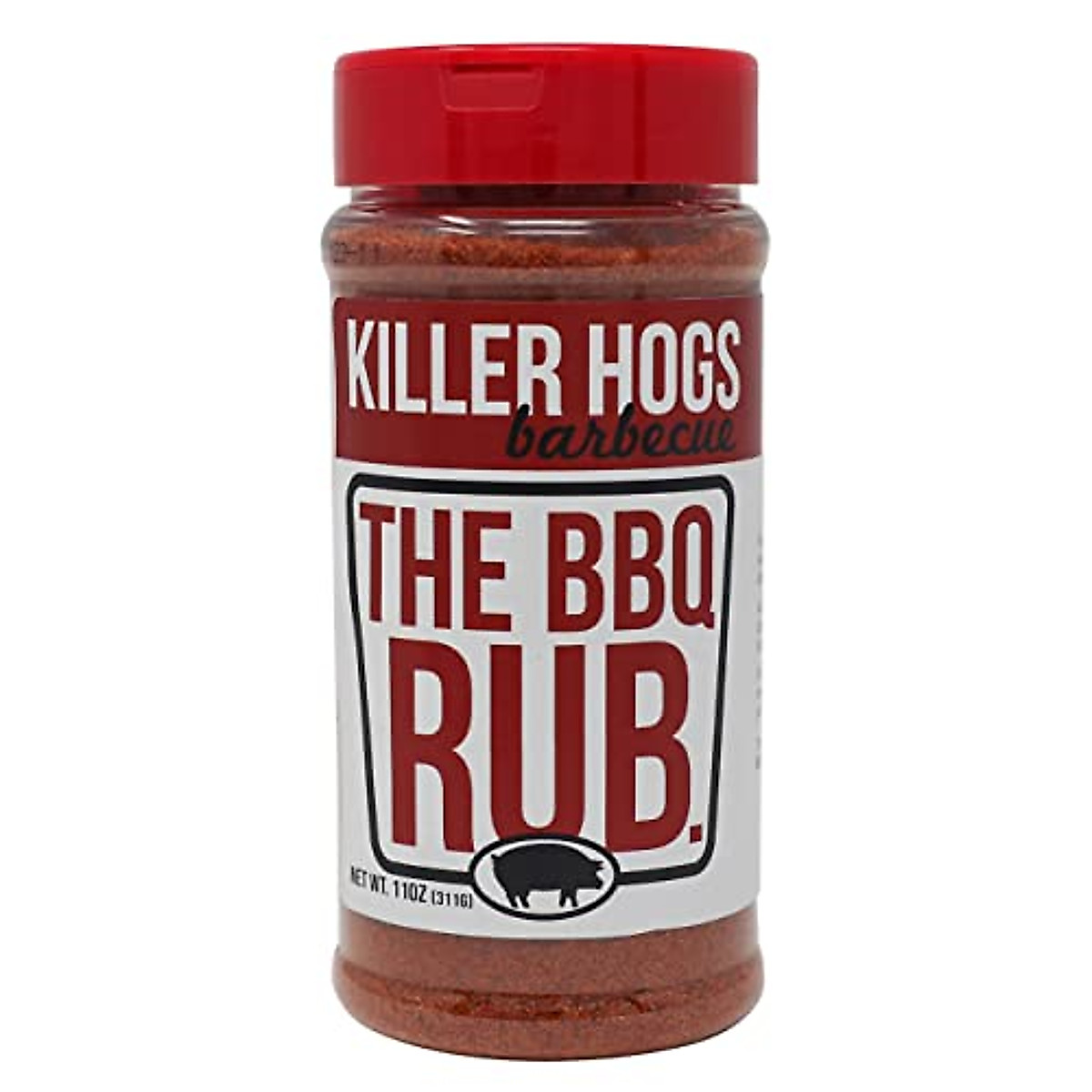 Killer Hogs The BBQ Rub | Championship Grill Seasoning for Beef, Steak, Burgers, Pork, and Chicken | 11 Ounces