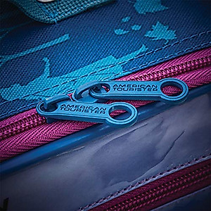 American Tourister Kids' Disney Softside Upright Luggage, Telescoping Handles, Frozen Destiny, Carry-On 18-Inch