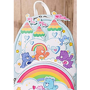 Loungefly Care Bears Care-A-Lot Castle Womens Double Strap Shoulder Bag Purse