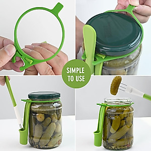 2 Pcs Pickle Fork Pickle Grabber Tool-Pickle Fork for the Jar Kitchen Pickle Fork 304 Stainless Steel Pickle Grabber Pickle Picker Gift for Pickle Lovers