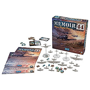 Memoir '44 New Flight Plan Board Game EXPANSION - Take to the Skies with This Thrilling WWII Air Combat! Strategy Game for Kids & Adults, Ages 8+, 2 Players, 30-60 Min Playtime, Made by Days of Wonder