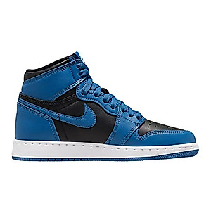 Jordan Youth Air 1 Retro High OG GS 575441 404 Dark Marina Blue - Size 5.5Y
