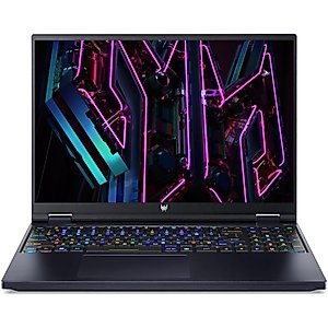 acer Predator Helios 16 Gaming Laptop (Intel i7-13700HX 16-Core, 16GB DDR5 4800MHz RAM, 2x2TB PCIe SSD (4TB), GeForce RTX 4060, 16.0" 165 Hz Win 10 Pro) with MS 365 Personal, Dockztorm Hub