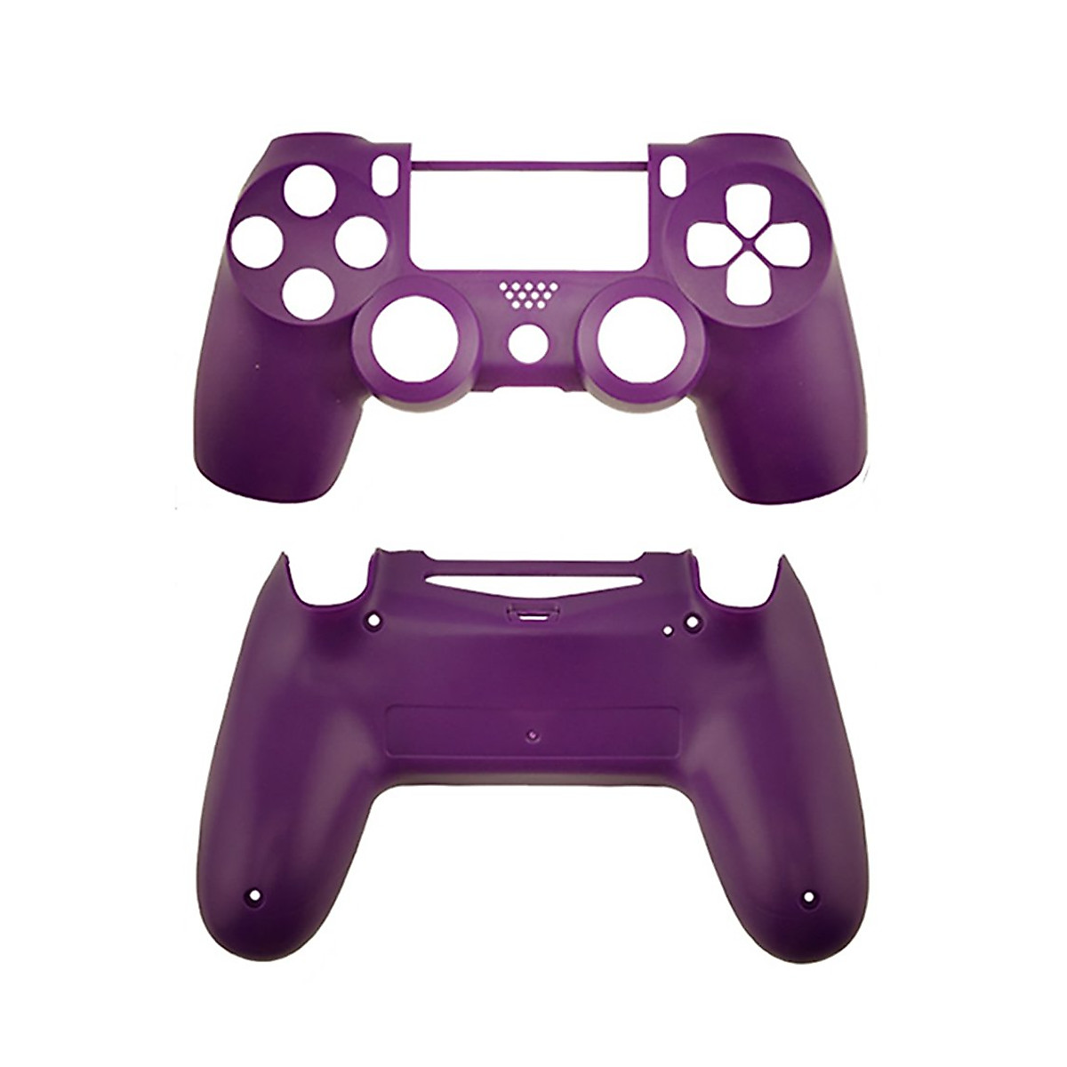 Replacement Full Housing Shell Case Cover with Buttons Mod Kit For PS4 Pro Slim For Sony Playstation 4 Dualshock 4 PS4 Slim Pro Wireless Controller - Purple